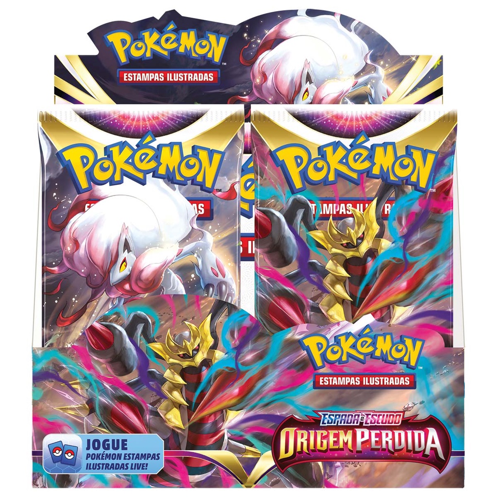 Box Display Pokemon Origem Perdida Espada Escudo 216 Cartas | Shopee Brasil