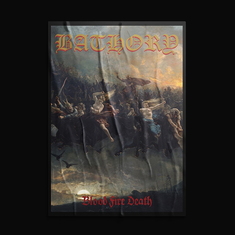 Poster Bathory - Blood Fire Death / Tamanho A3 | Shopee Brasil