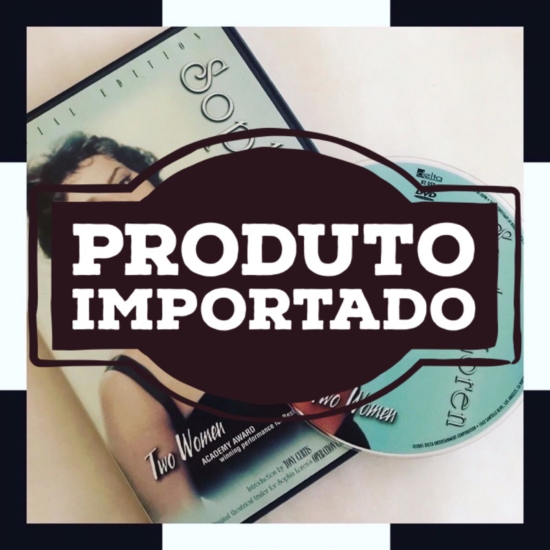 DVD IMPORTADO FILME TWO WOMEN (DUAS MULHERES) - SPECIAL EDITION ...