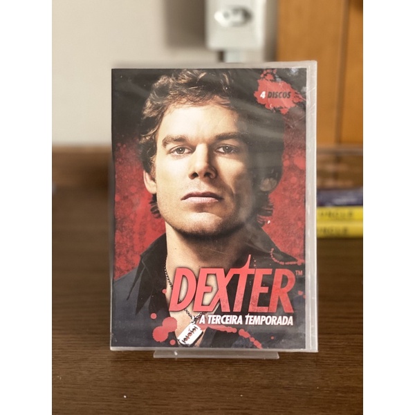 DVD Dexter - 3ª Temporada Completa - Lacrado | Shopee Brasil