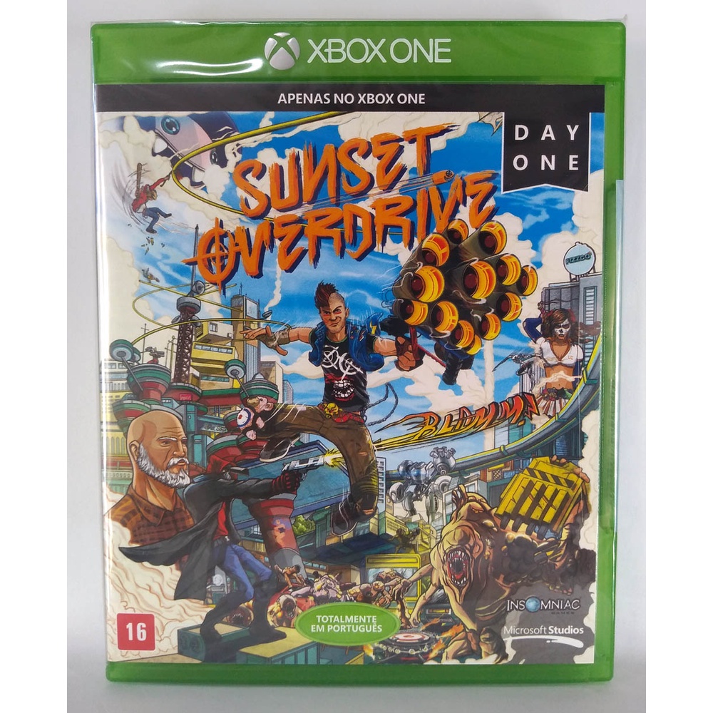 Sunset Overdrive Day One Edition Xbox One Mídia Física Lacrado ...