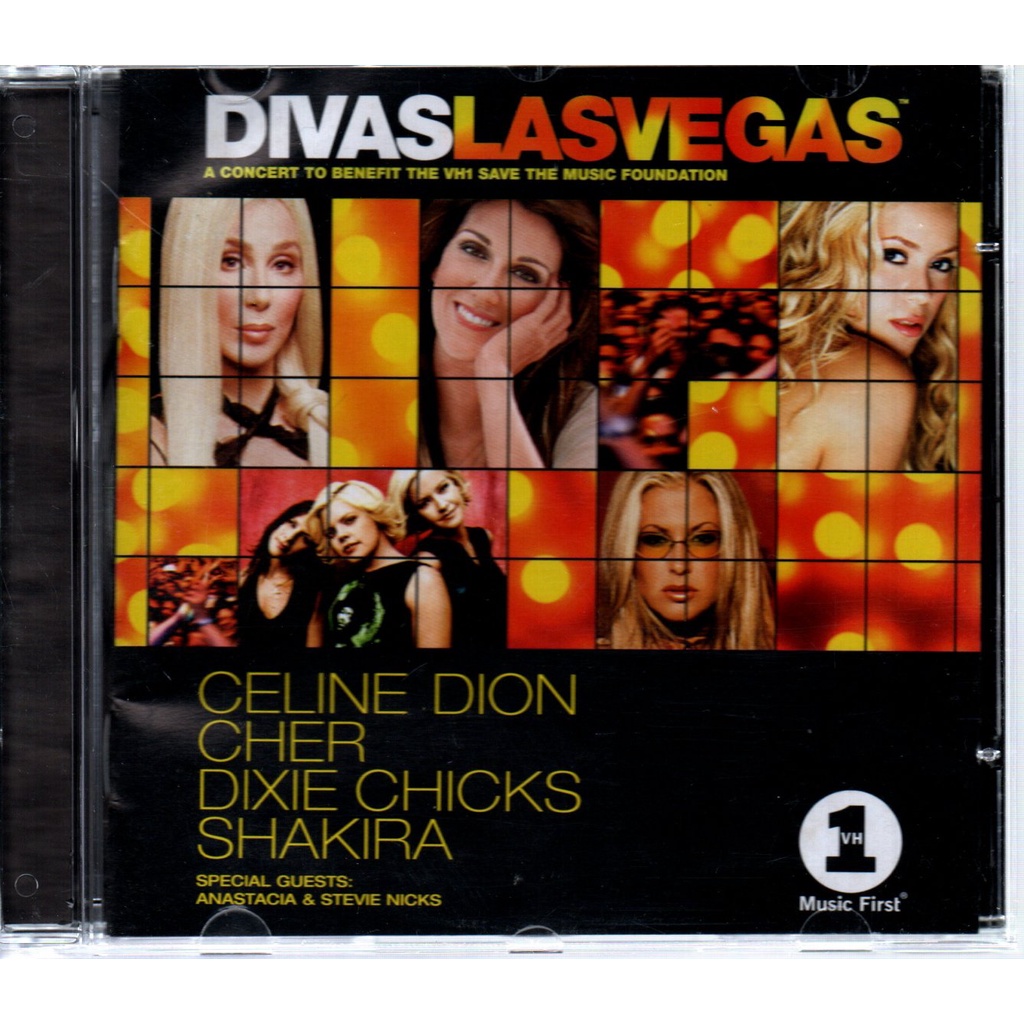 Cd Divas - Live in Las Vegas ( Celine Dion / Anastacia / Cher / Shakira / Dixie / Stevie Nicks ...