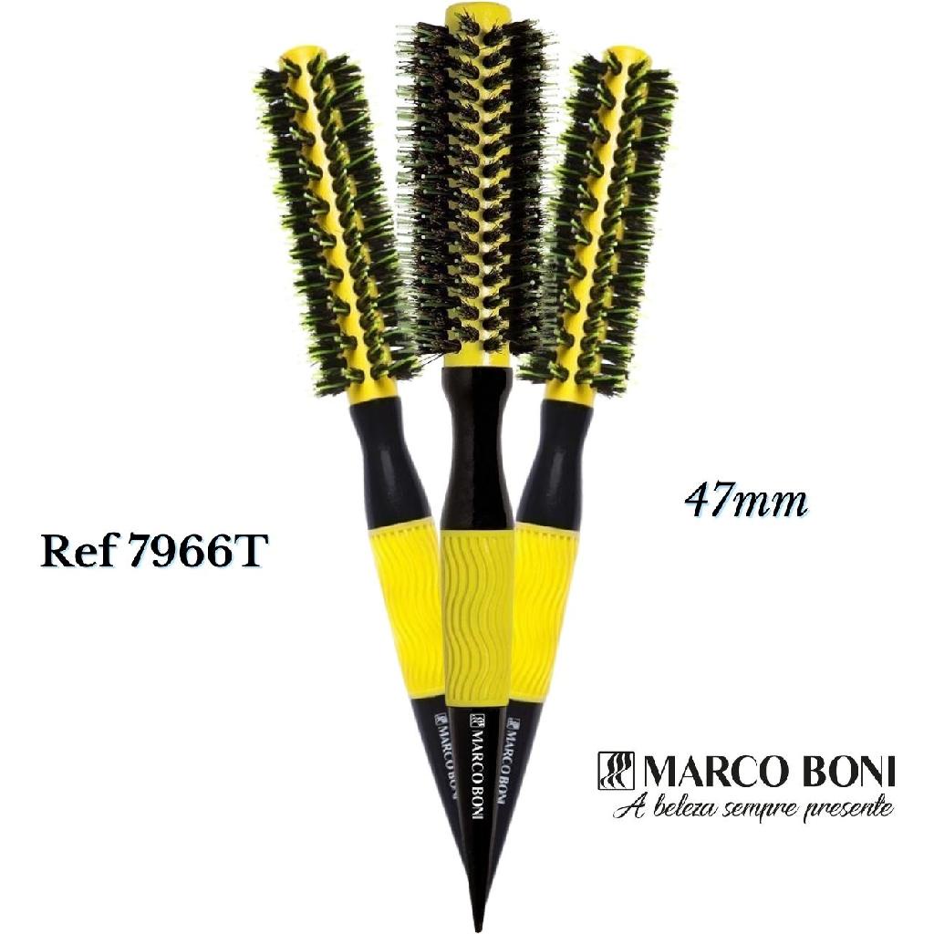 Escova de Cabelo Profissional Marco Boni 47mm Yellow Basic Thermal ...