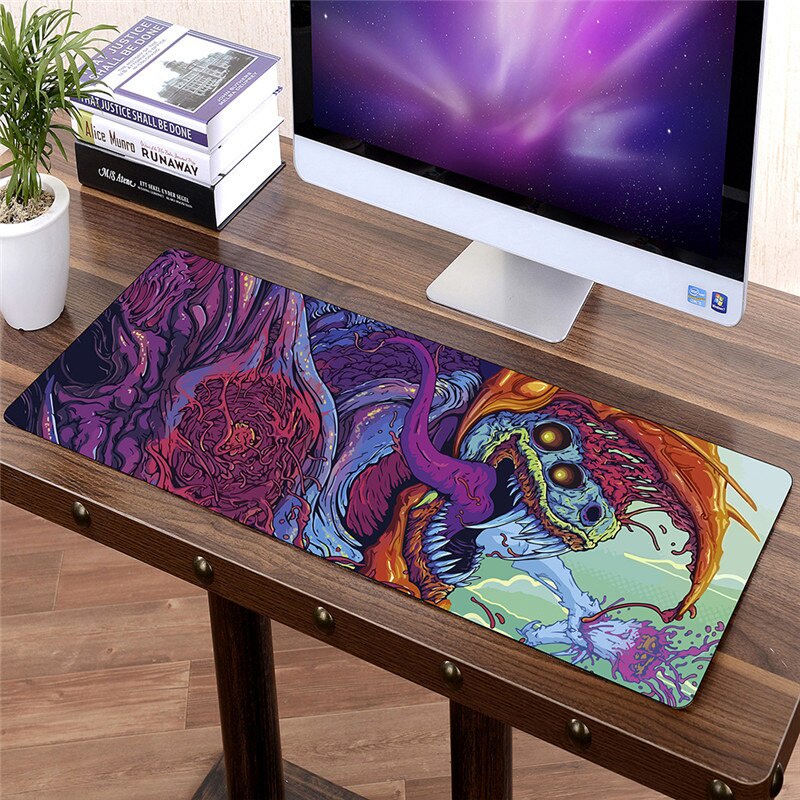 Mouse pad tapete gamer mouse grande 70x30cm | Shopee Brasil
