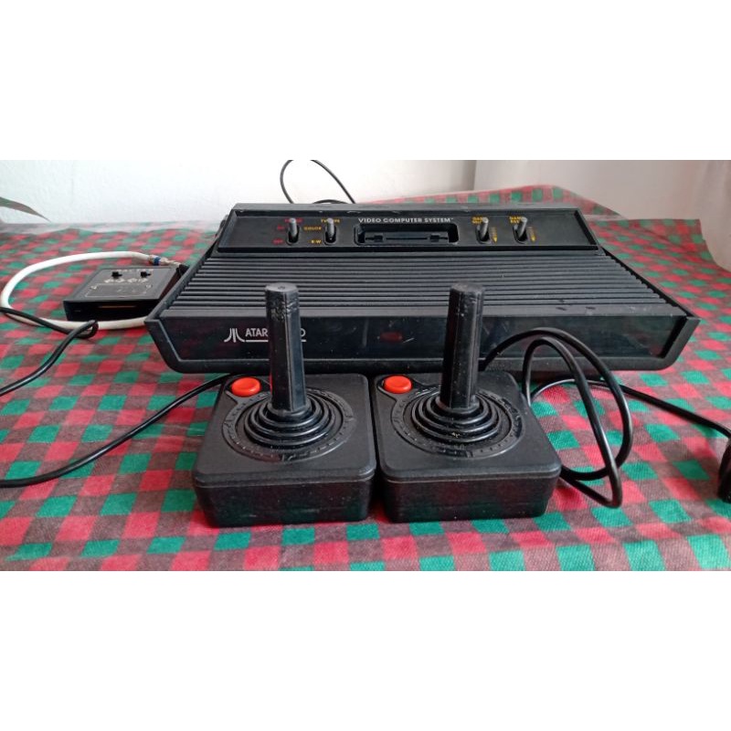 atari 2600 completo Usado RF original | Shopee Brasil