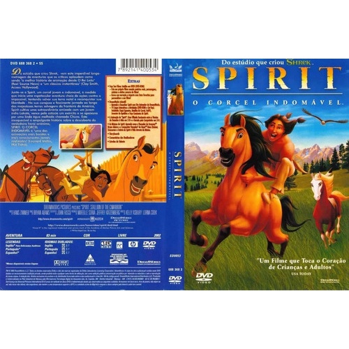 Spirit O Corcel Indomavel Dvd Original Novo Lacrado | Shopee Brasil