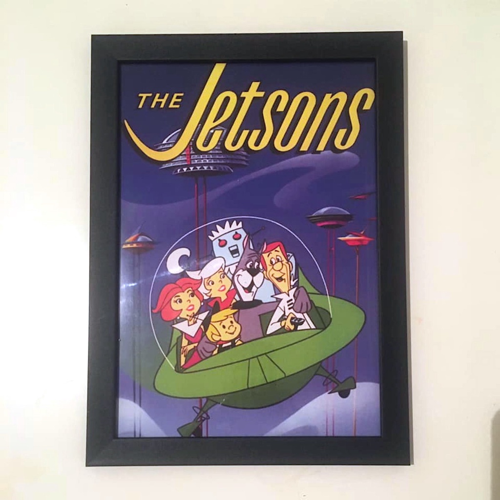 Quadro os jetsons desenho animado anos 80 cartoon hanna barbera ...