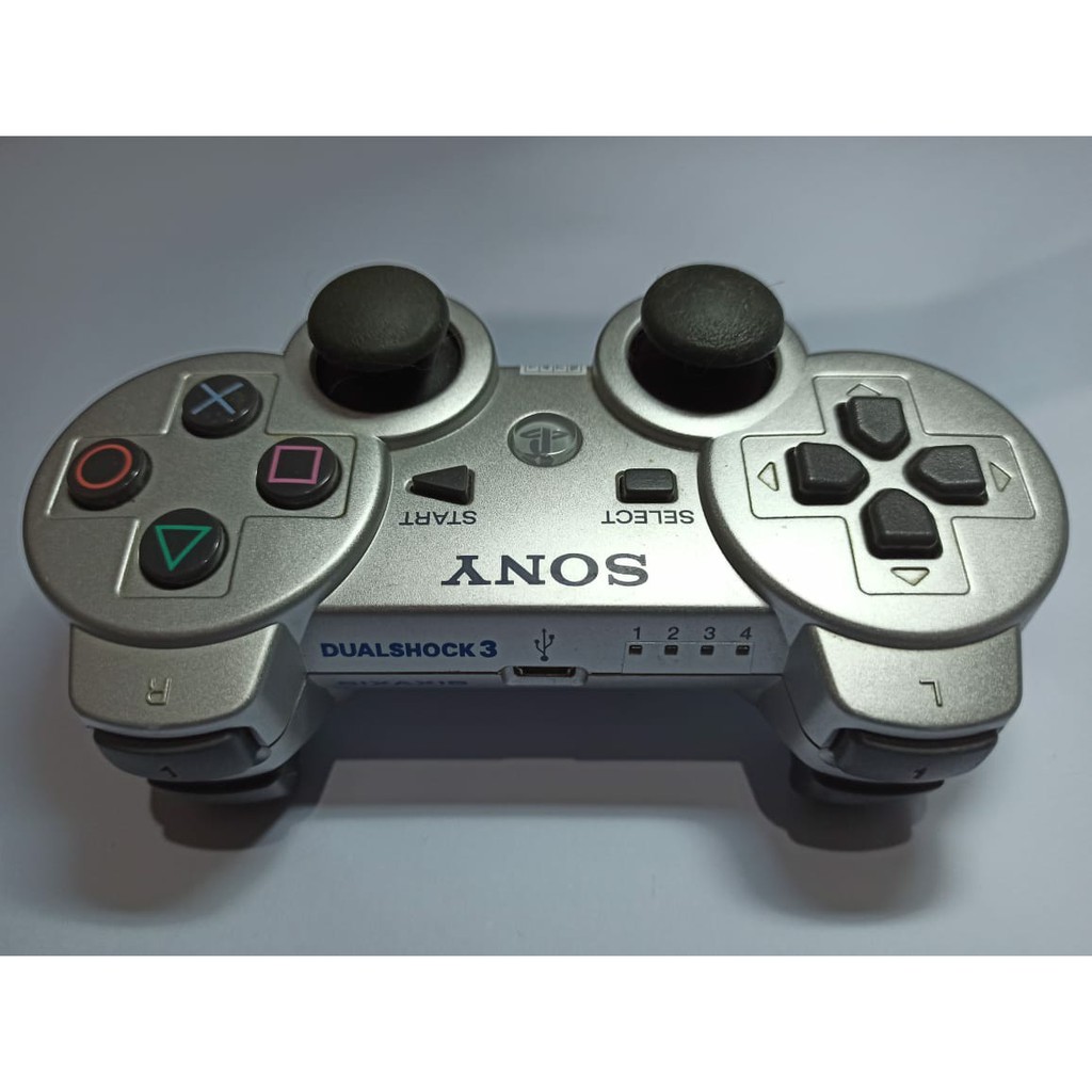Controle De Ps3 Playstation 3 Original 100 % Sony Prata | Shopee Brasil