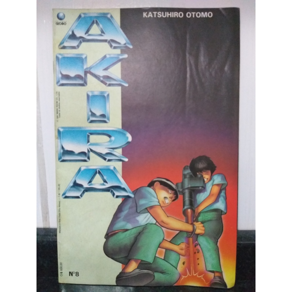 Hq Akira 8 - Katsuhiro Otomo - Globo 1991 Rjhm | Shopee Brasil
