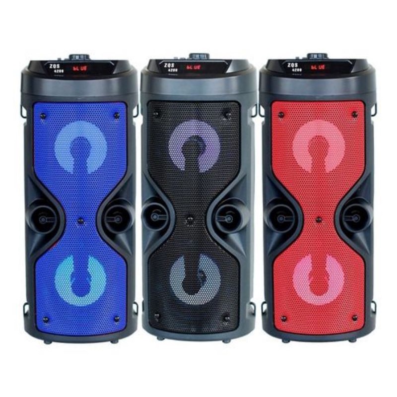 Caixa de Som Bluetooth Amplificada ZQS-4209 | Shopee Brasil