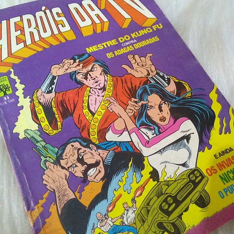 Gibi Heróis da TV Volume 31 Editora Abril ano 1982 | Shopee Brasil