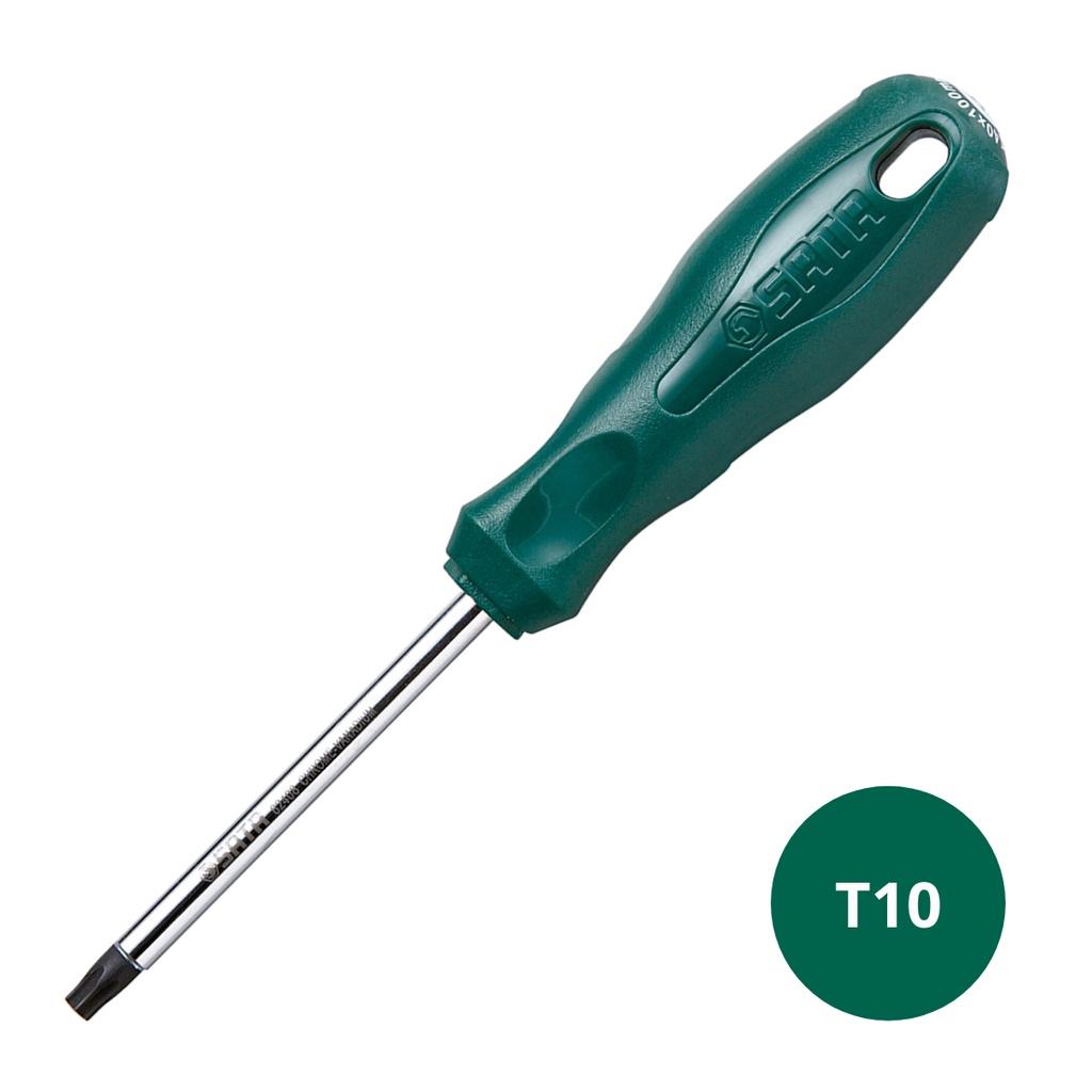 Chave Torx Reta T10 x 100mm Sata ST62402ST | Shopee Brasil