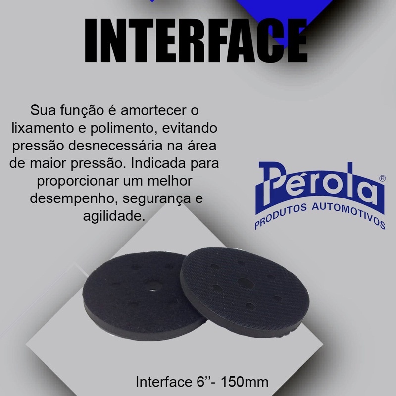 Disco Redutor de Impacto ou Interface 6 polegadas | Shopee Brasil