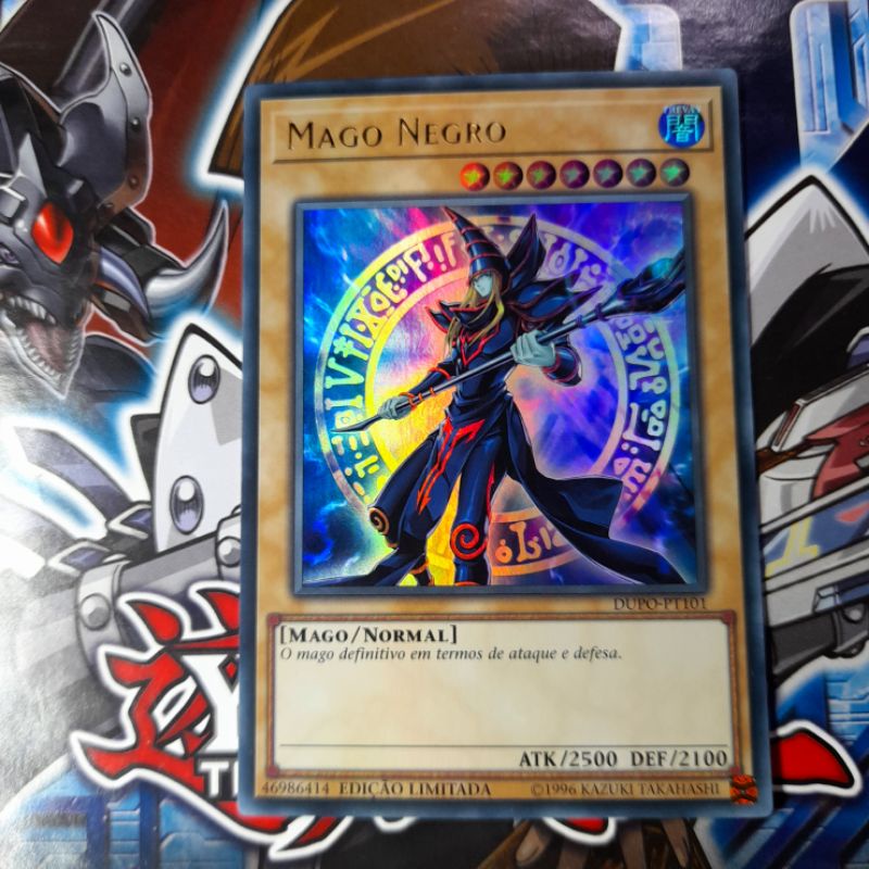 Mago Negro - Ultra Raro Foil - Original Yu-gi-oh / Yugioh | Shopee Brasil