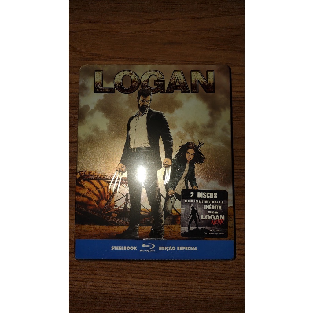 Logan (Blu-ray, Steelbook) | Shopee Brasil