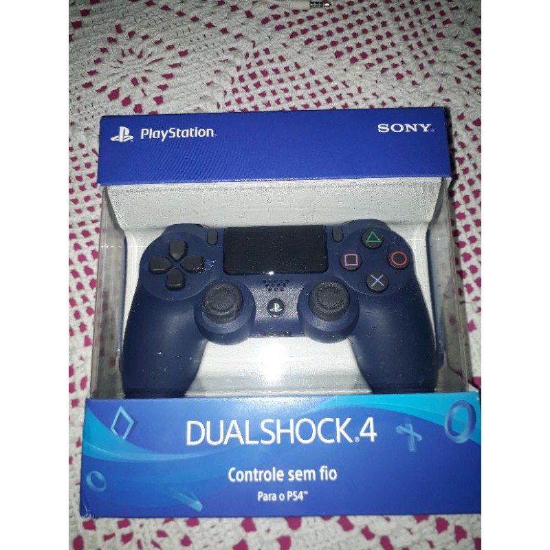 CONTROLE PS4 (AZUL)ORIGINAL SONY | Shopee Brasil