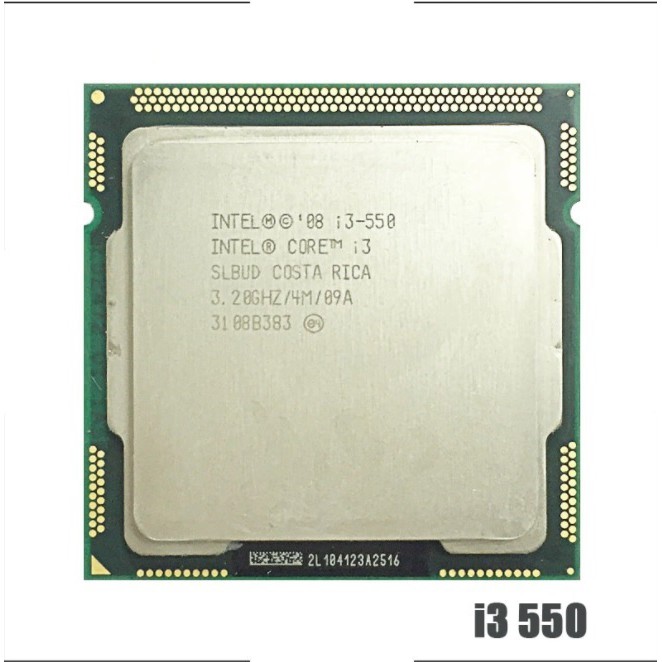 Processador Intel 1156 Core I3 550 3.20ghz 4mb 1ª Geração - Escorrega o ...