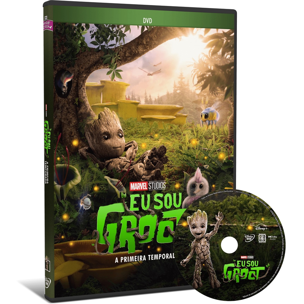 DVD Série Eu Sou Groot Primeira Temporada (2022) | Shopee Brasil