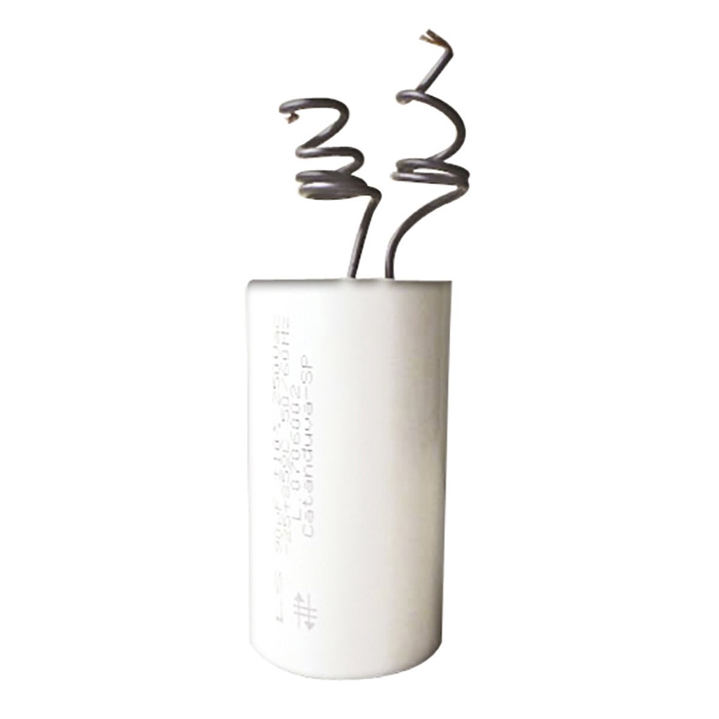 Capacitor 2 Fios 250v 6uf Liege | Shopee Brasil