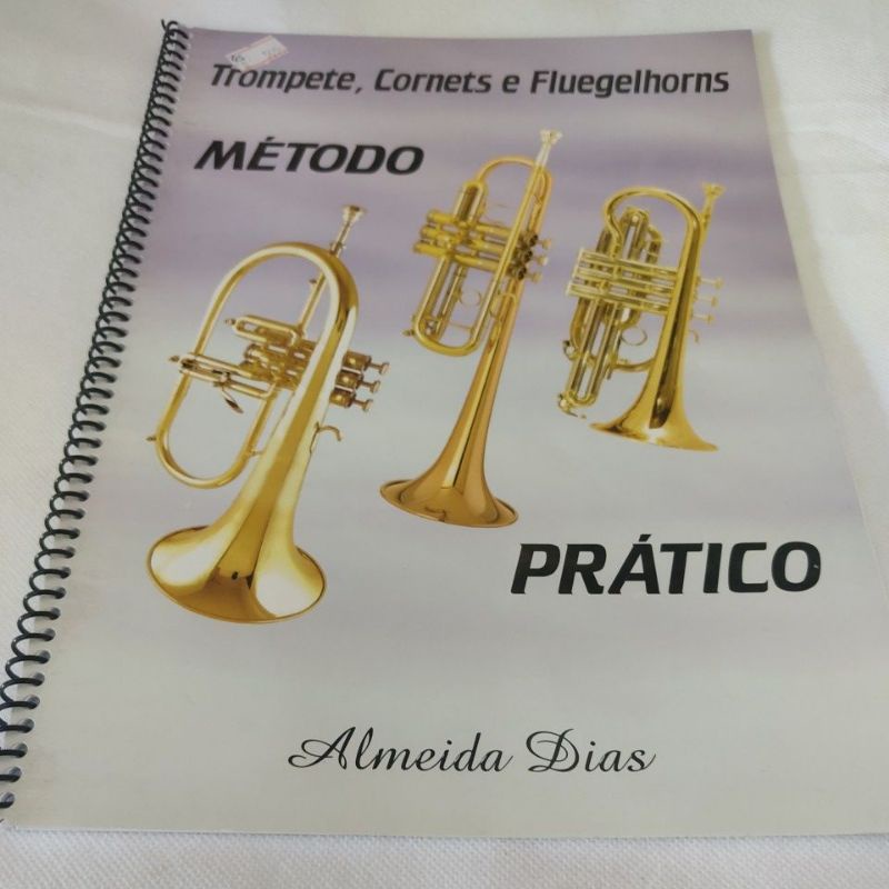 Método Trompete Flugelhorn e Cornet ALMEIDA Dias | Shopee Brasil