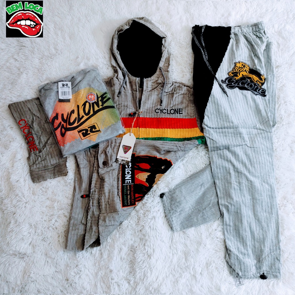 Kit Jaqueta Cyclone Veludo | Shopee Brasil