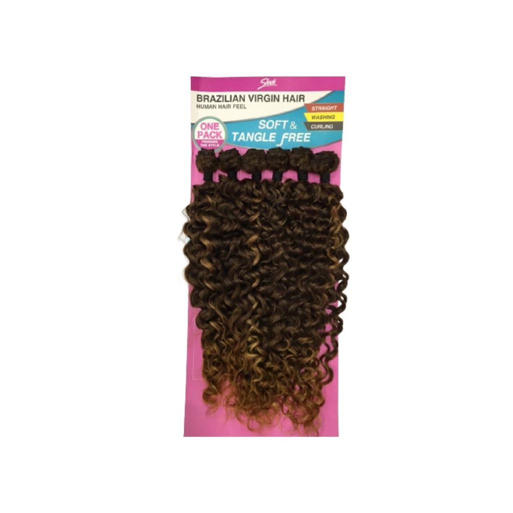 Cabelo Orgânico Cacheado Bio Fibra- Marcela - Sleek | Shopee Brasil