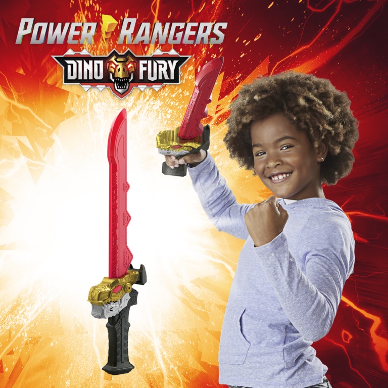 Power Rangers Dino Fury Sabre Red Ranger - Hasbro F2999 | Shopee Brasil