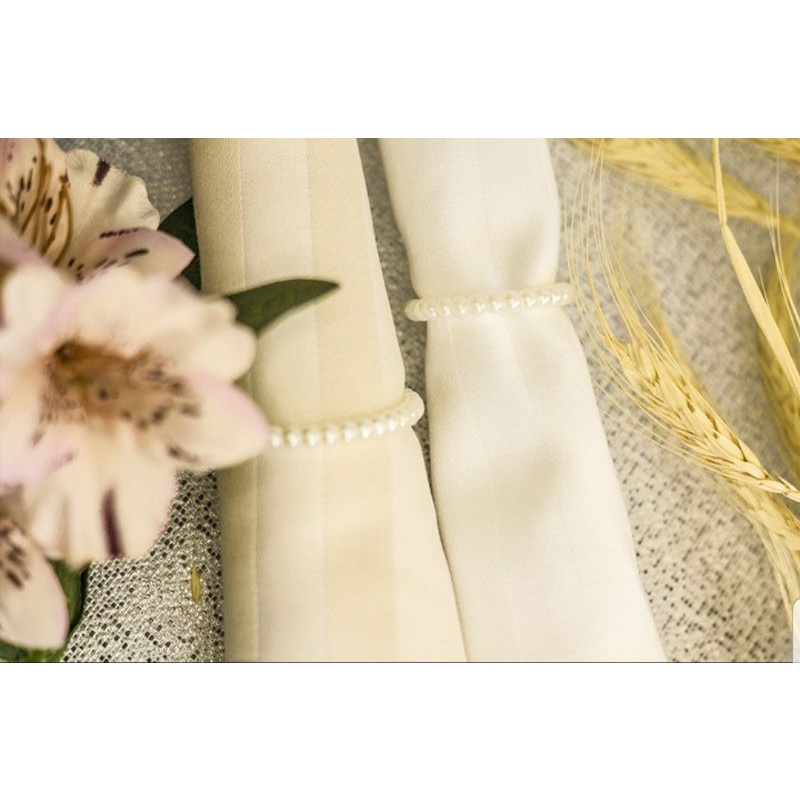 KIT PORTA GUARDANAPOS ARGOLAS PEROLADAS 45MM ou 35MM EM ABS COM 10 ...