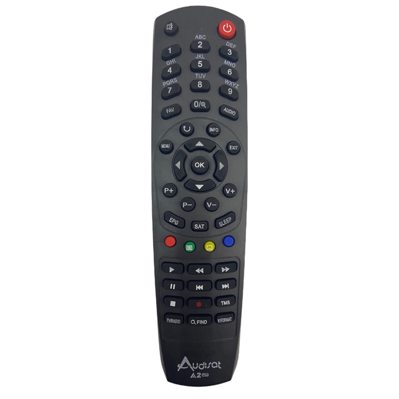 Controle Remoto Para Receptor Audisat A2 / E10 / K10 / K20 - 9005 | Shopee Brasil