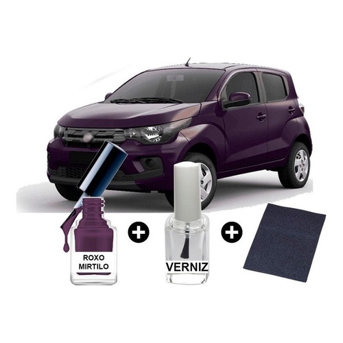 Tinta Tira Risco Automotiva Mobi Mirtilo Roxo | Shopee Brasil