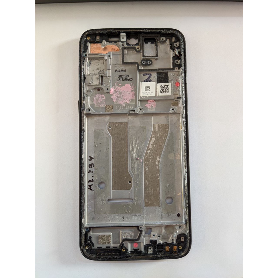Frame Aro Chassi Frontal Moto G8 Plus Xt2019-2 (usado) | Shopee Brasil