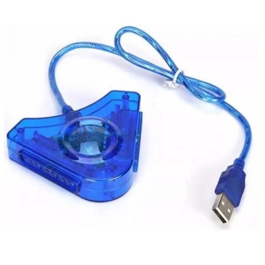 Adaptador Usb Duplo Playstation 2 Ps2 Para Pc Tvbox | Shopee Brasil