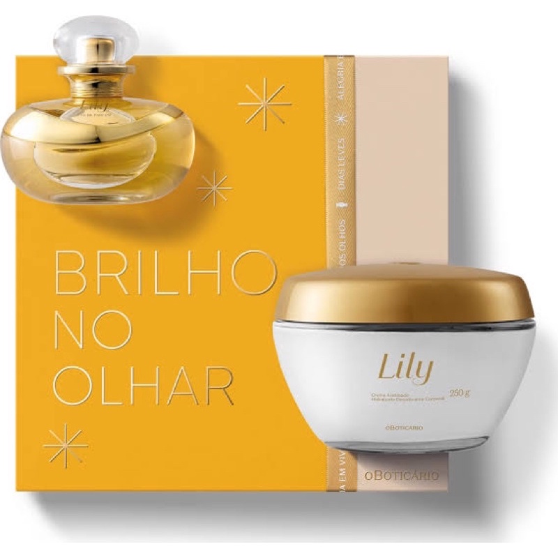 Kit Presente Lily (2 itens) | Shopee Brasil