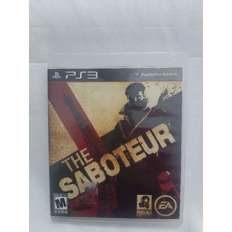 JOGO PS3 THE SABOTEUR MÍDIA FISICA ORIGINAL | Shopee Brasil