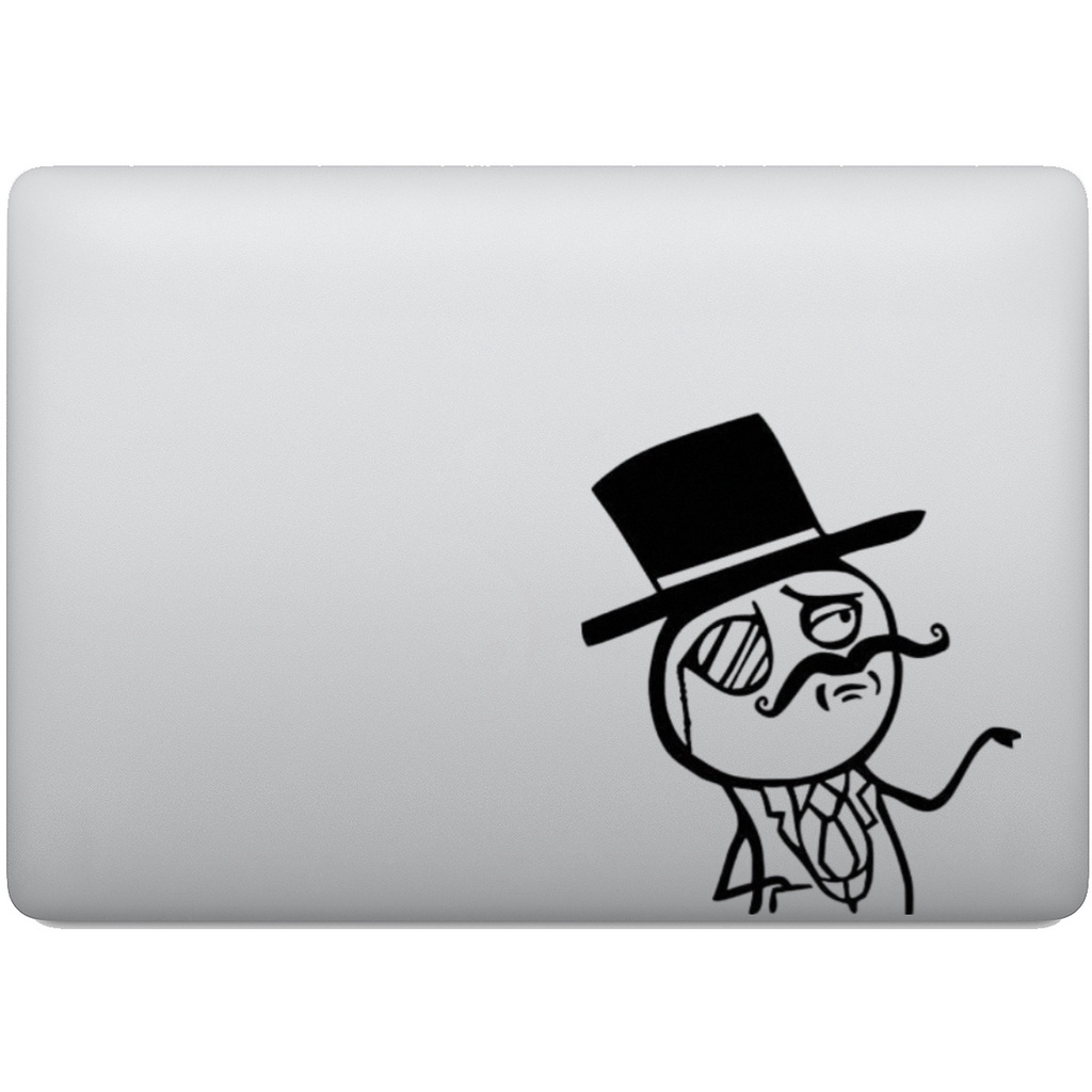 Adesivo de Notebook Feel Like A Sir Meme | Shopee Brasil