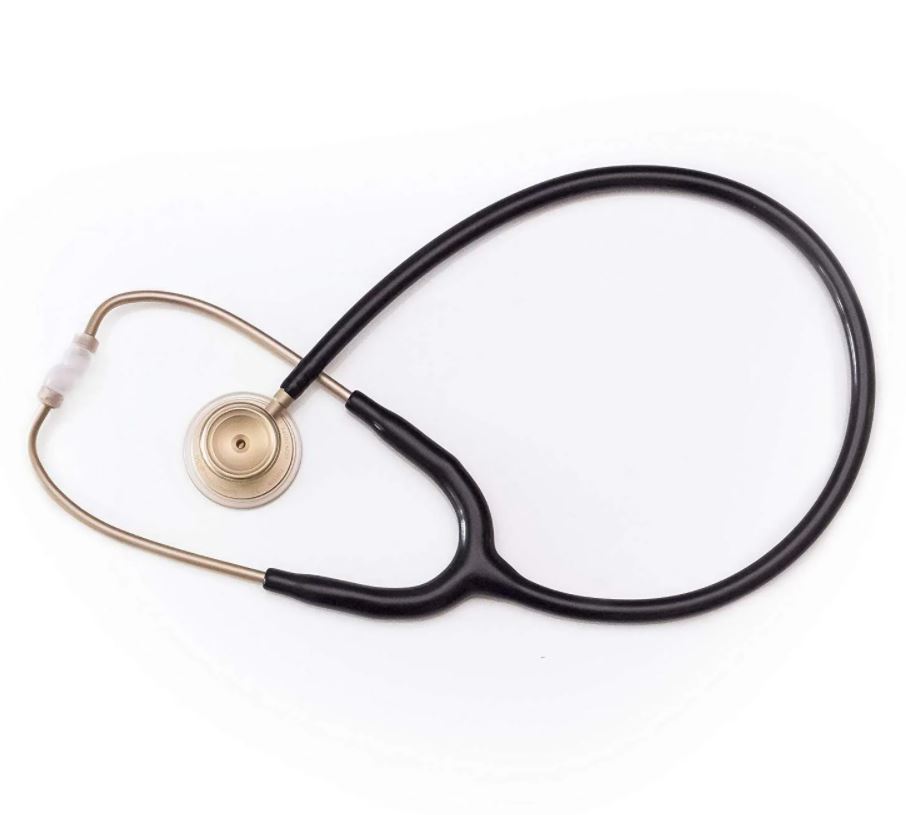Estetoscópio MDF 747 Adulto Duplo Incoterm - Gold Black | Shopee Brasil