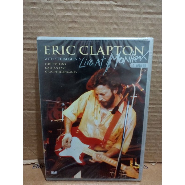 DVD ERIC CLAPTON- LIVE AT MONTREUX (ORIGINAL-LACRADO) | Shopee Brasil