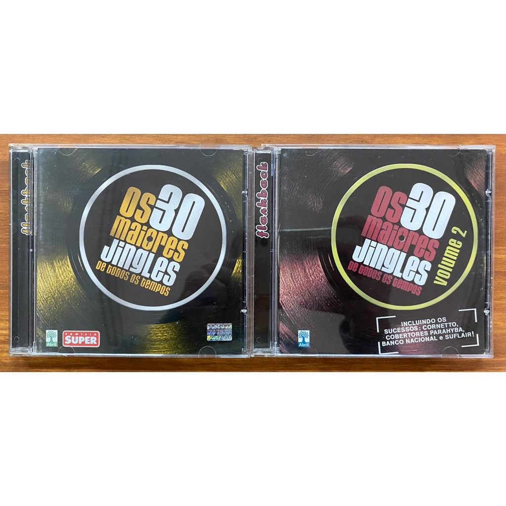 CD Os 30 Maiores Jingles de Todos os Tempos - Volume 1 + 2 | Shopee Brasil
