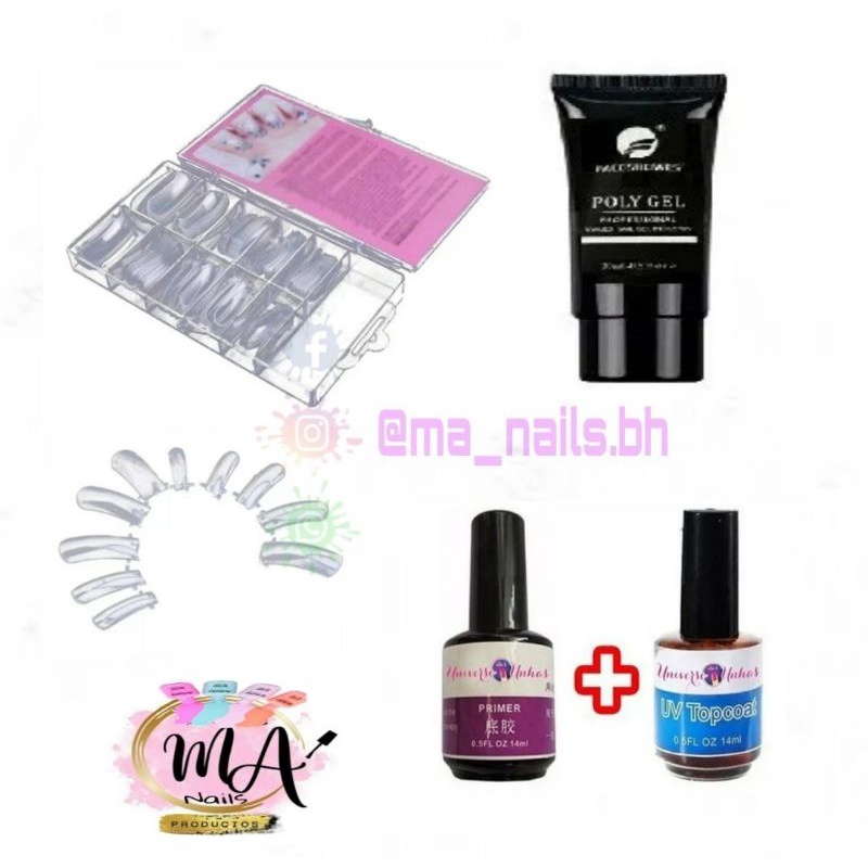 kit polygel | Shopee Brasil