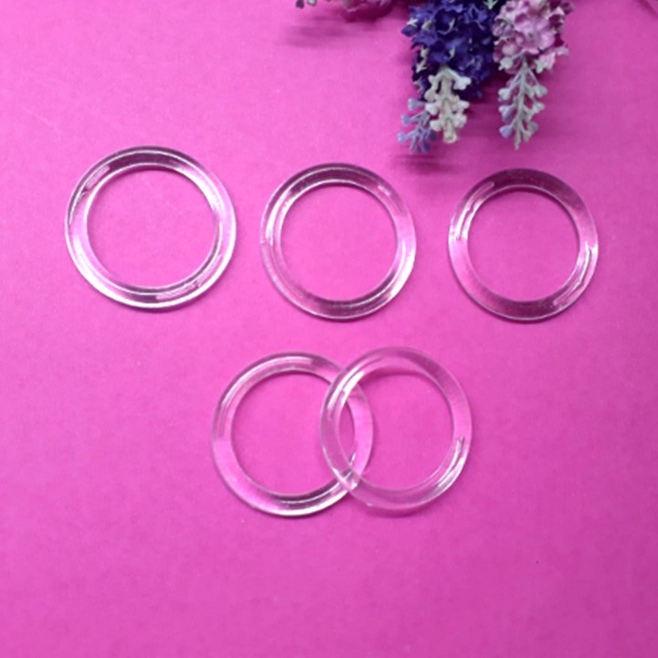 Argola Plástica para Cortina 5cm (pacote 10 unidades) | Shopee Brasil