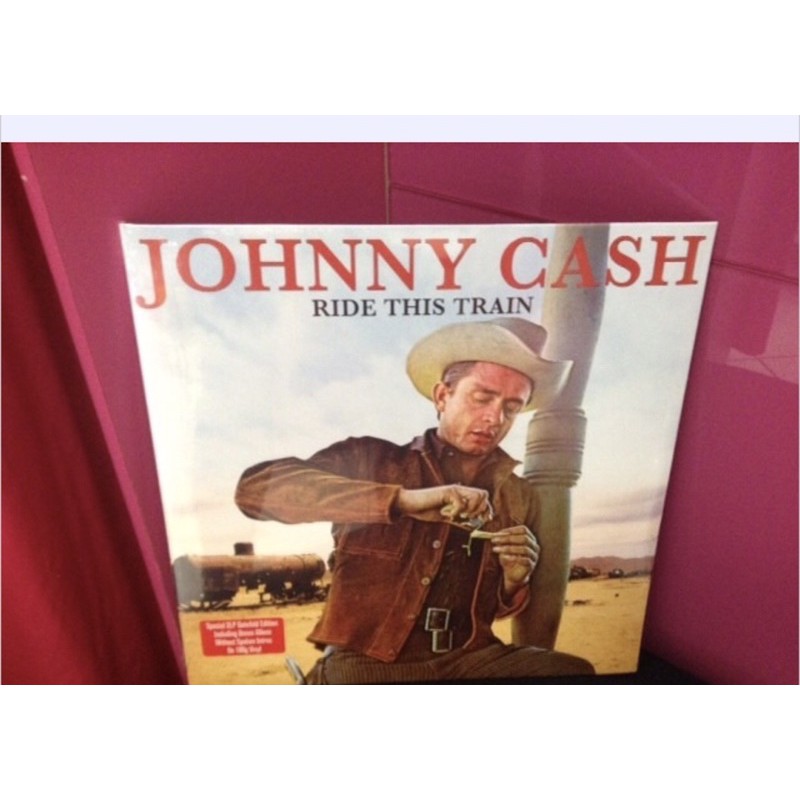 Lp Johnny Cash Ride this Train | Shopee Brasil