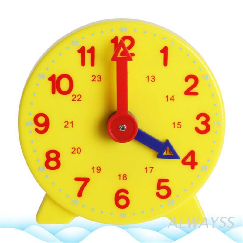 Learning Student Learning Clock for Time Teacher Gear Clock 4 Inch 12/ ...