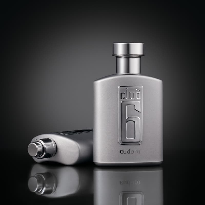Perfume Masculino Club 6 Eudora 95ml Perfume Masculino Club 6 Prata | Shopee Brasil