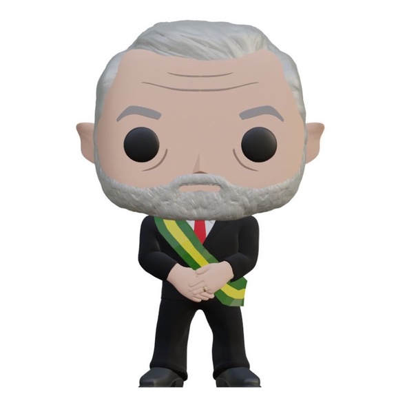 Lula - Customização em escultura estilo Funko pop artesanal 3D ...