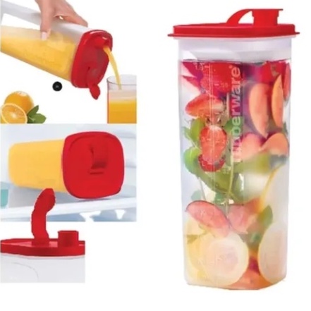 JARRA 2 LITROS TUPPER SLIM TUPPERWARE ORIGINAL | Shopee Brasil