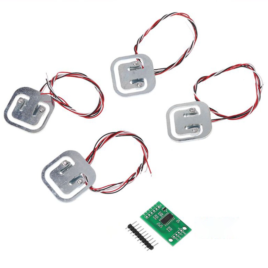 4 X Célula de Carga/Sensor de Peso 50 Kg + 1 Módulo HX711 | Shopee Brasil