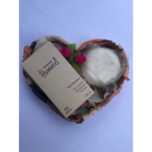 Kit refil Humor Quimico Feminino com sabonete Natura | Shopee Brasil
