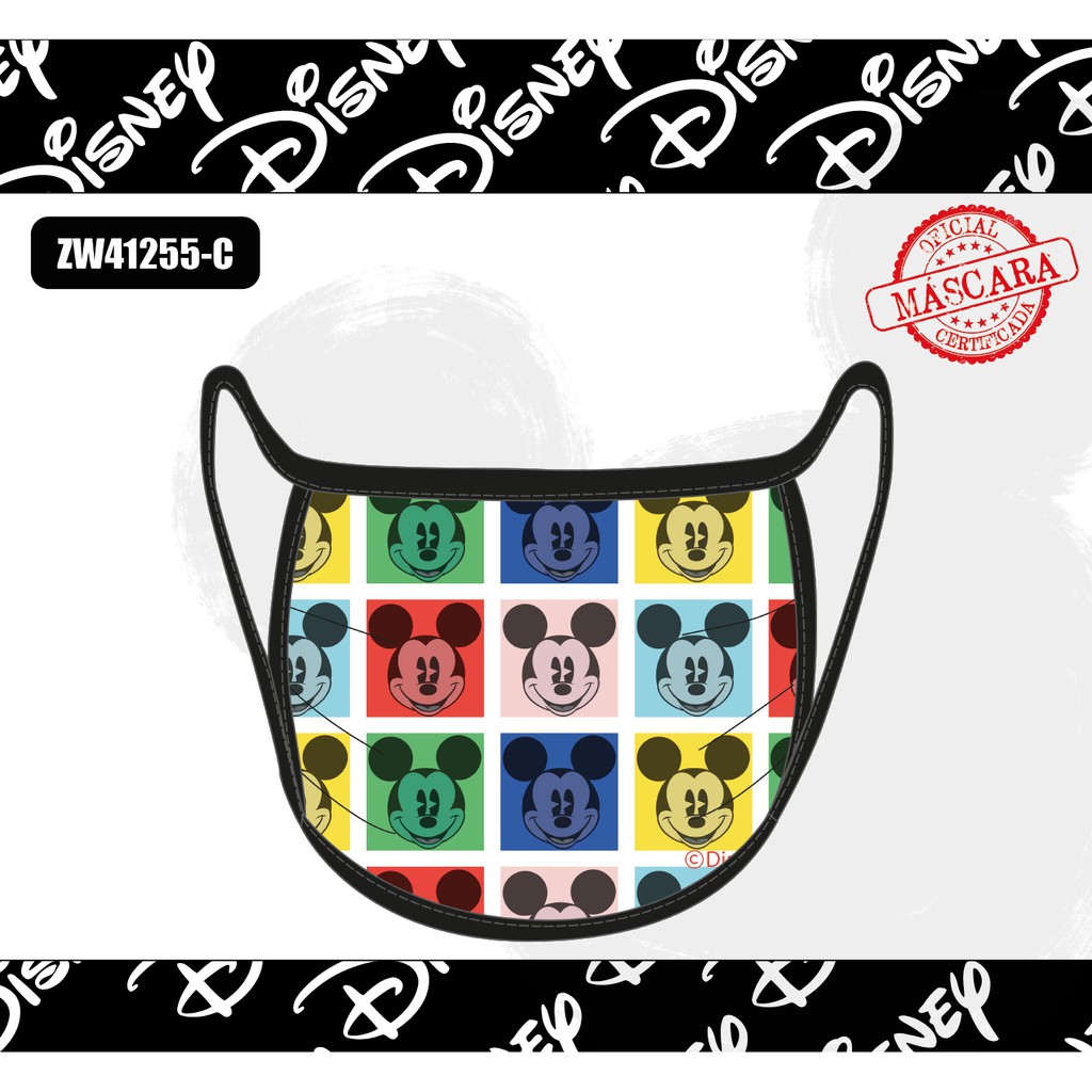 Máscara Disney Original e Licenciada Tripla Camada | Shopee Brasil