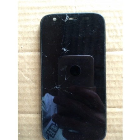 Tela Display lcd+ touch tatil+ aro Cel. motorola moto g1 bom estado ...