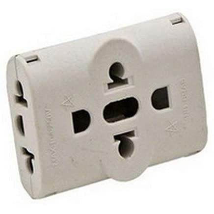 1 - Adaptador Benjamim T TRIPLO Todas Tomadas Padrão Novo Antigo ...